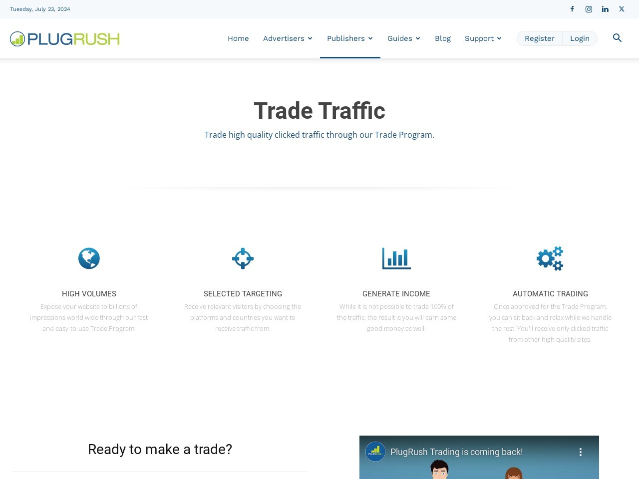 Plugrush - Adult Ranker