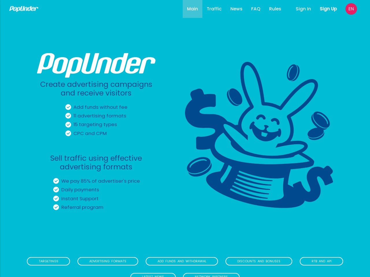 PopUnder.net - Adult Ranker