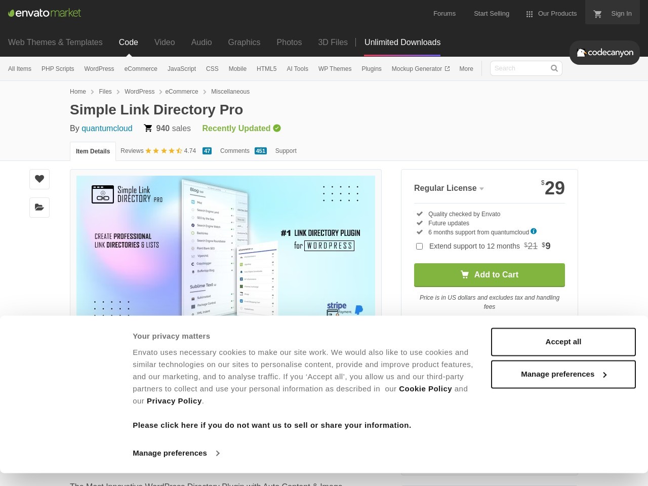 Simple Link Directory - Adult Ranker